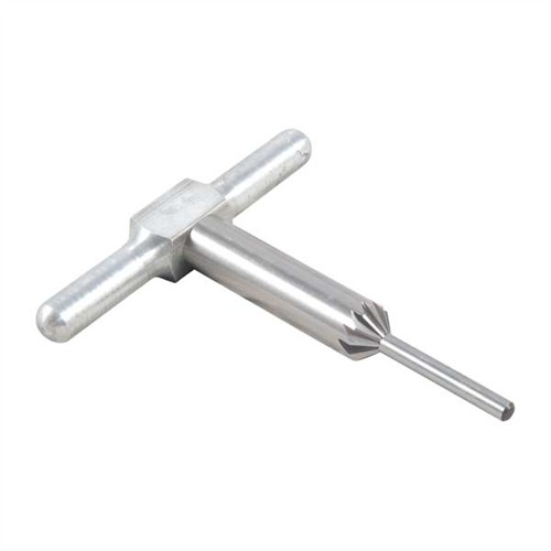 BROWNELLS 45 DEGREE MUZZLE/CYLINDER CHAMFERING CUTTER & STEEL PILOT