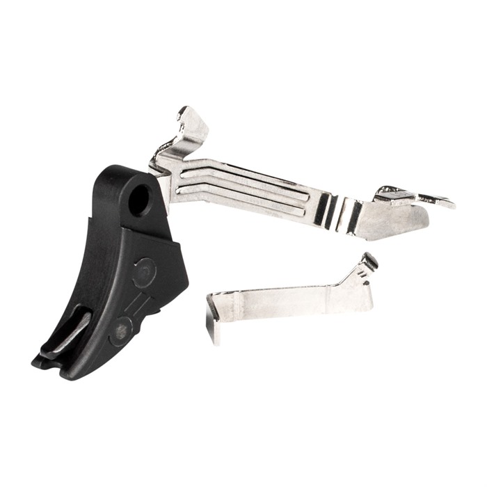 ZEV TECHNOLOGIES Curved Face Trigger Upgrade Bar Kit Glock~ GEN 5 Blk ...