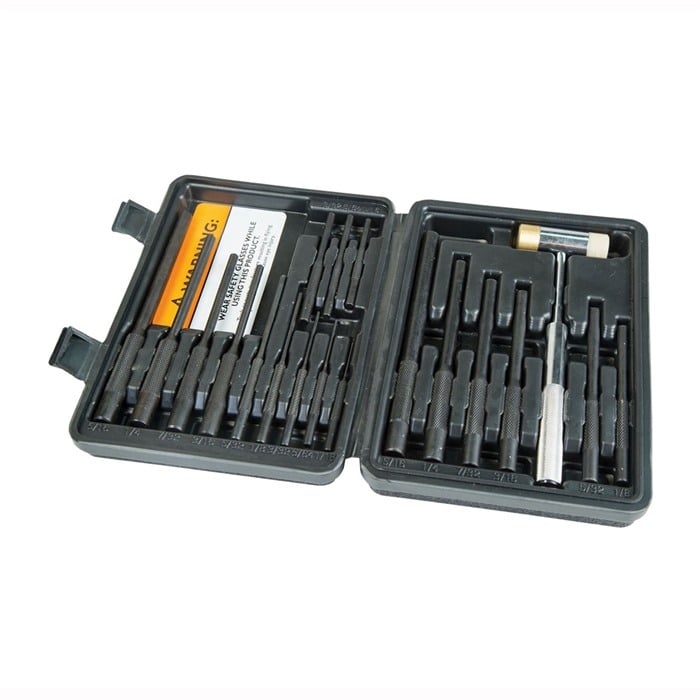 WHEELER ENGINEERING MASTER ROLL PIN PUNCH SET | UPC: 661120001409