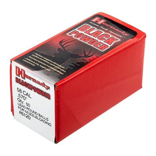 HORNADY ROUND BALLS 58 CALIBER MUZZLELOADING BULLETS