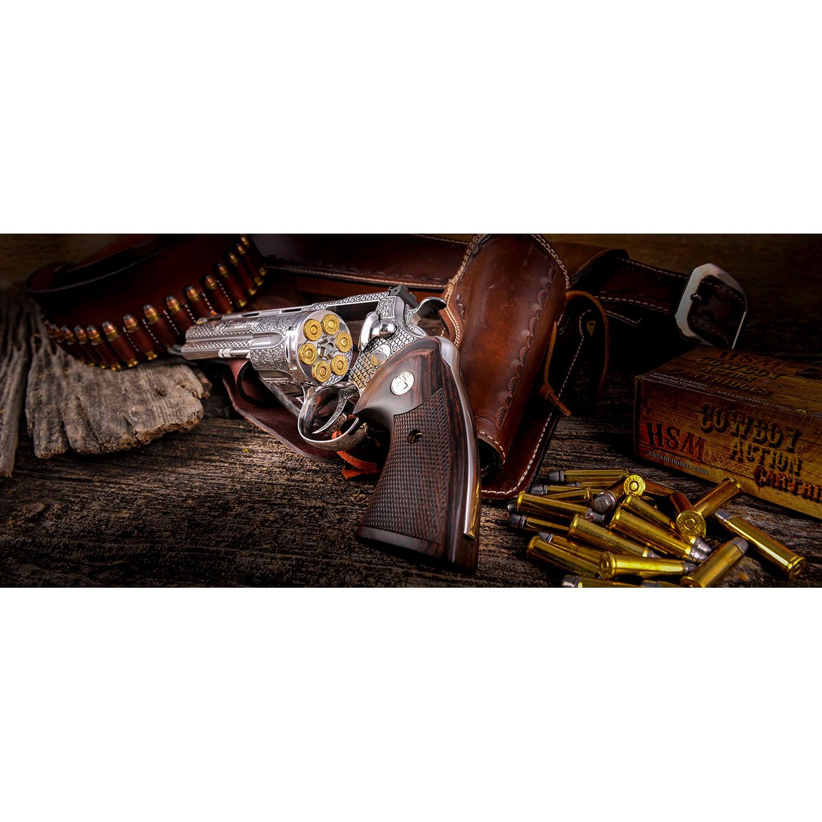 COLT SPECIAL EDITION ENGRAVED PYTHON 357 MAGNUM/38SPECIAL REVOLVER