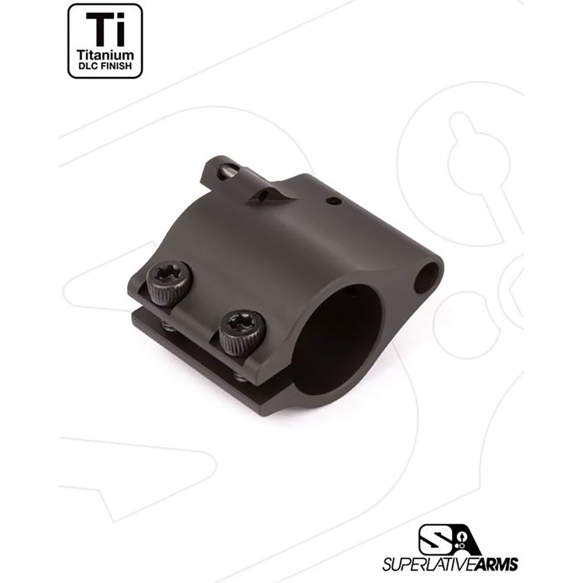 SUPERLATIVE ARMS LLC AR-15 CLAMP ON ADJUSTABLE GAS BLOCK