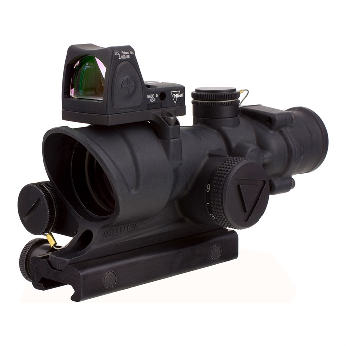 TRIJICON ACOG LED 4X32MM FIXED RIFLE SCOPE WITH RM06 RMR