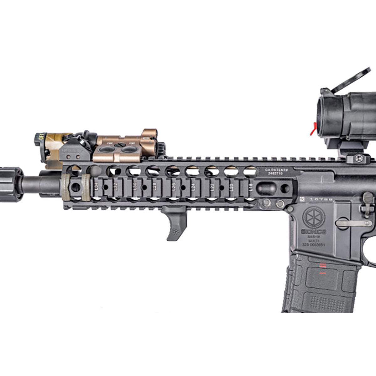 ARISAKA DEFENSE HAND STOP FOR PICATINNY