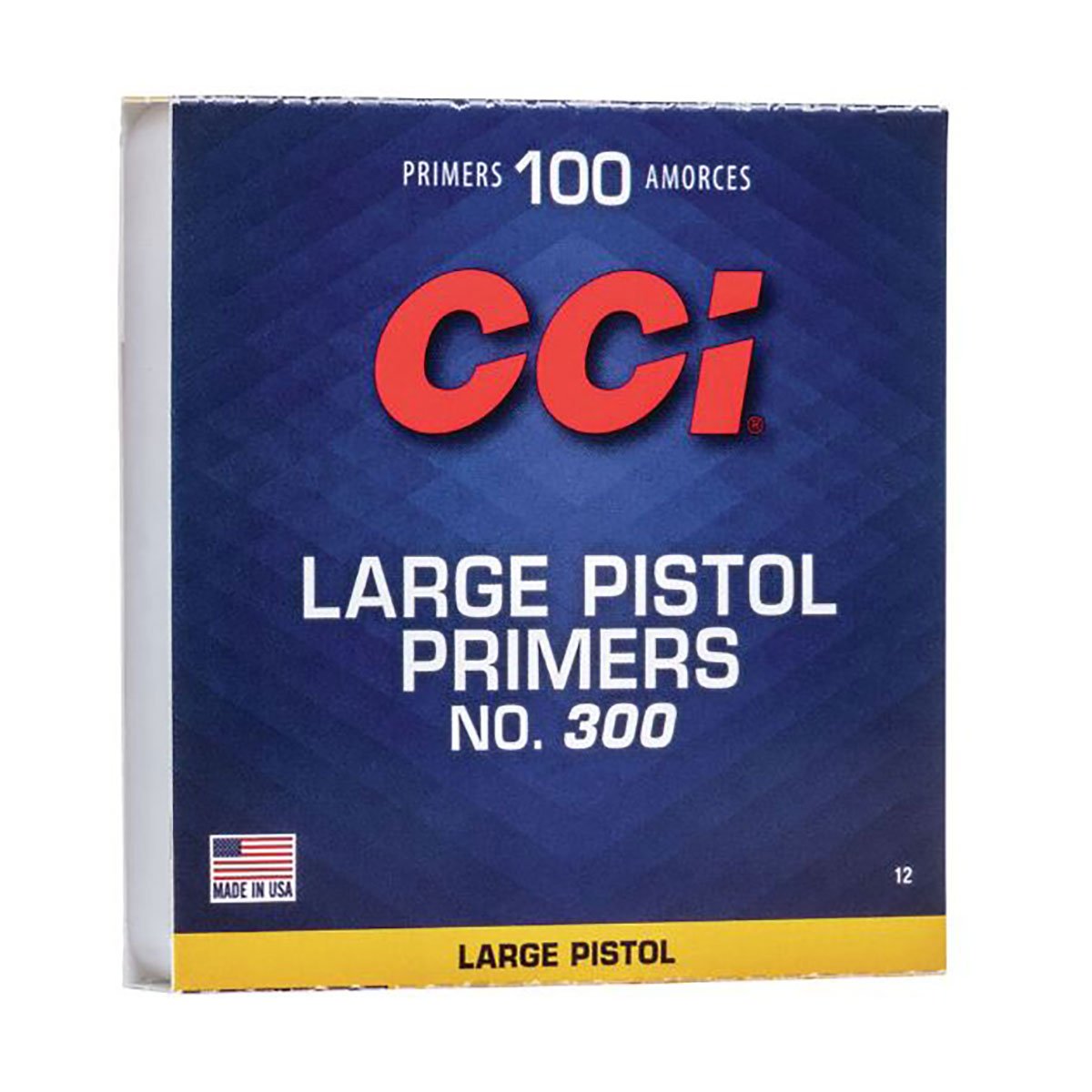 CCI LARGE PISTOL PRIMERS