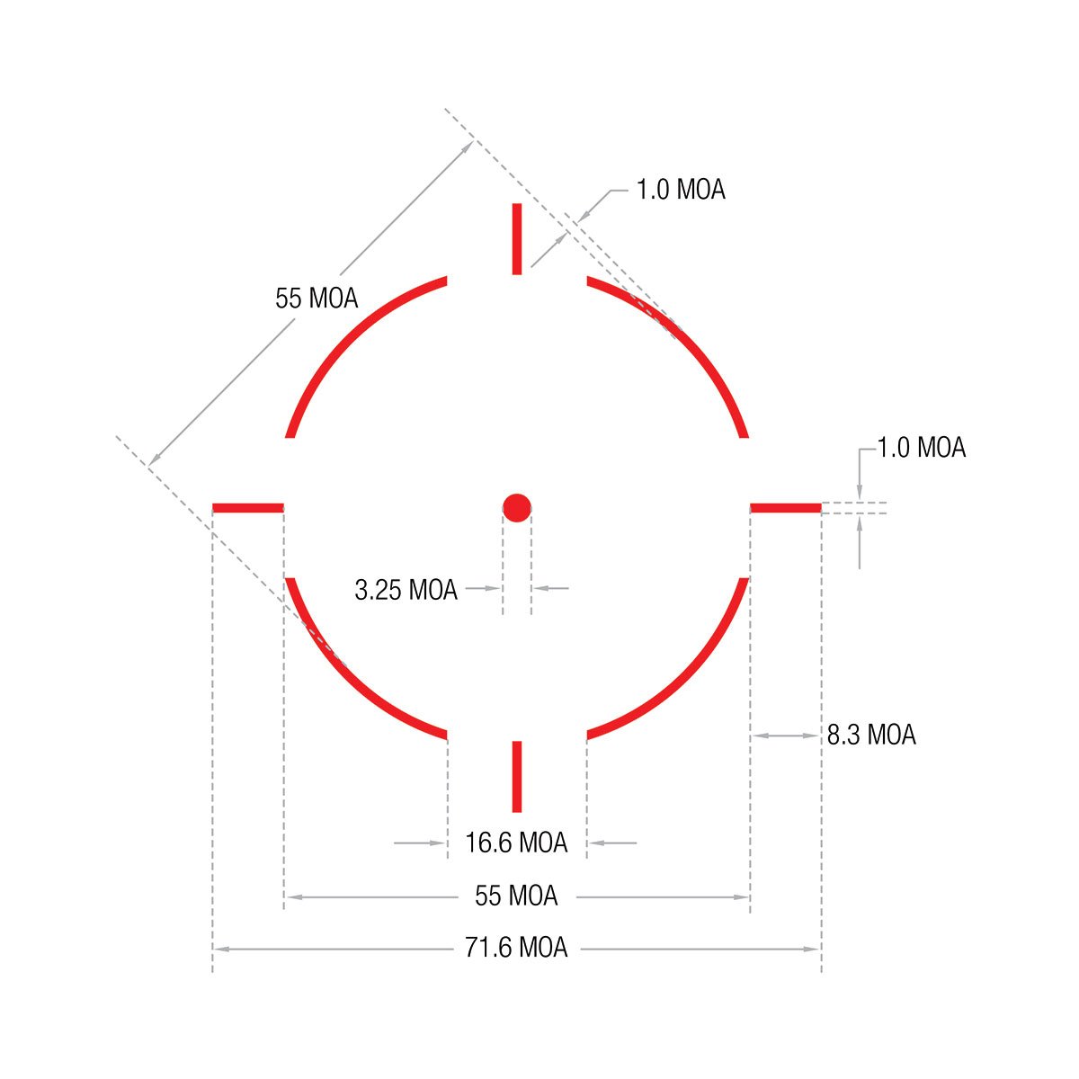 TRIJICON RMR HD REFLEX SIGHT
