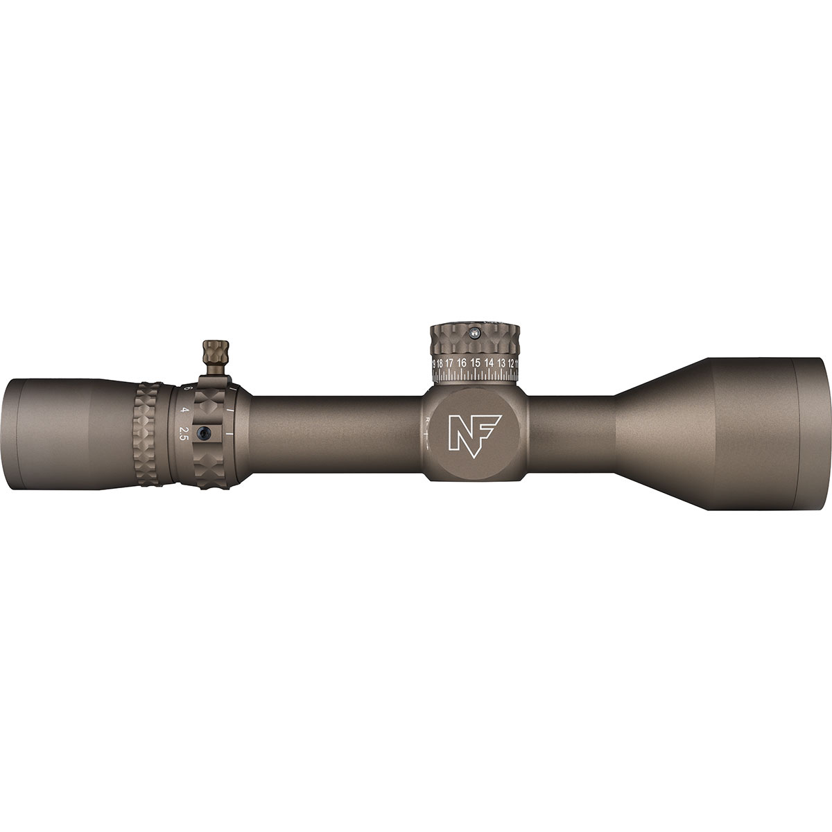 NIGHTFORCE NX8 2.5-20x50mm SFP Illuminated MIL-CF2 Reticle Black SKU ...