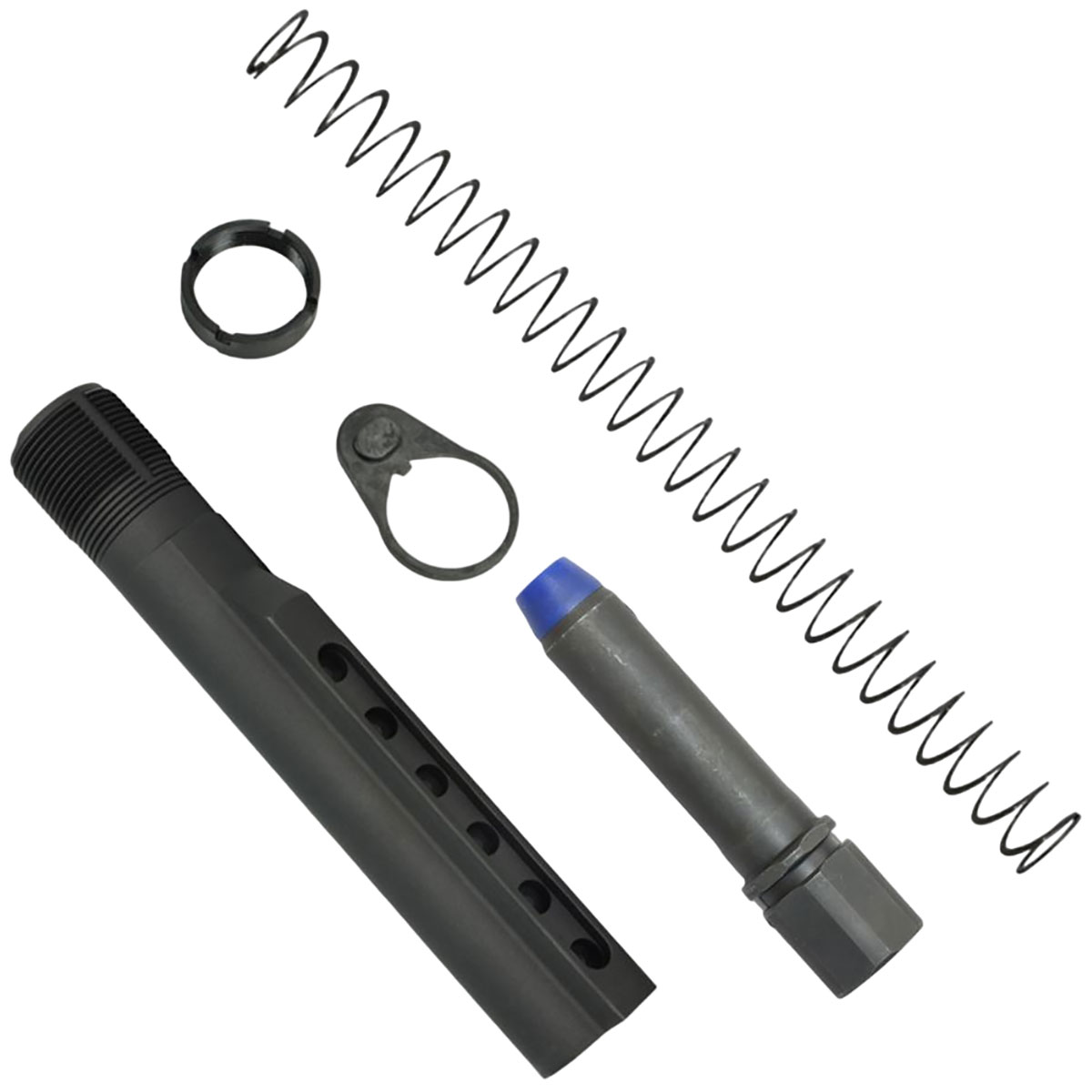 KAK INDUSTRY LLC. K-SPEC AR-15 PCC Carbine Buffer Tube Kit w/9.5 oz ...