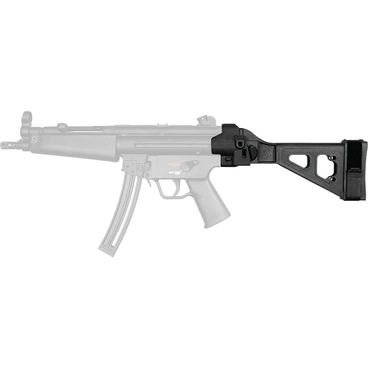 SB TACTICAL SBT5-22™ 22 LONG RIFLE PISTOL STABILIZING BRACE FOR H&K MP5