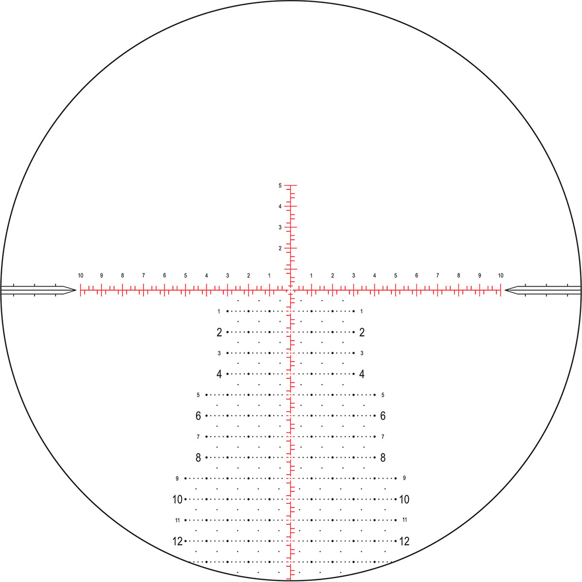 NIGHTFORCE NX8 2.5-20X50MM F1 FFP ILLUMINATED RIFLE SCOPE