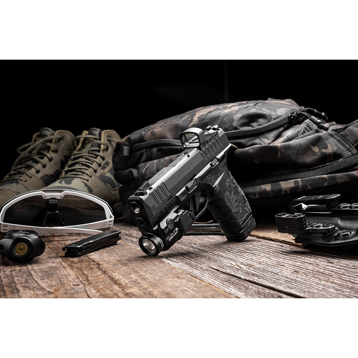 SPRINGFIELD ARMORY HELLCAT® PRO COMP OSP™ 9MM LUGER SEMI-AUTO HANDGUN