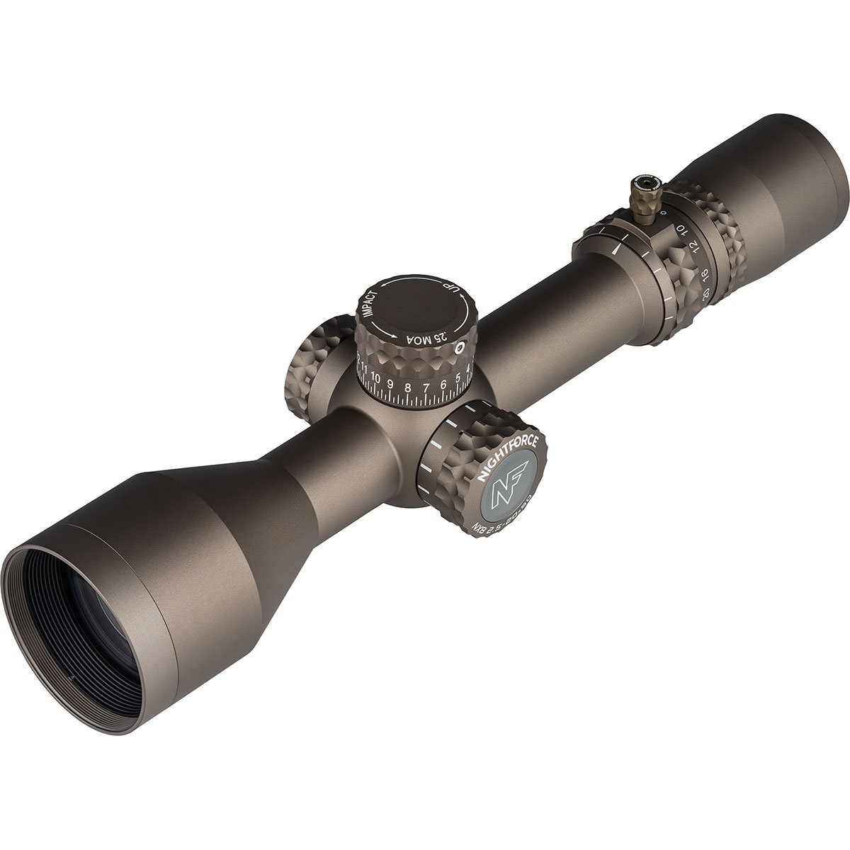 NIGHTFORCE NX8 2.5-20X50MM F2 SFP ILLUMINATED RIFLE SCOPE | Brownells