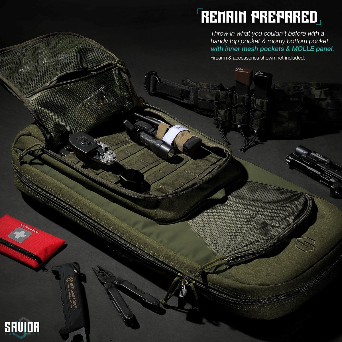 SAVIOR EQUIPMENT SPECIALIST COVERT SINGLE RIFLE CASES