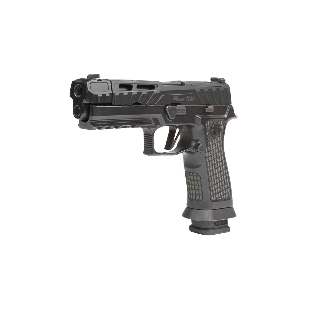 SIG SAUER, INC. P320 SPECTRE COMP BLACKOUT 9MM LUGER SEMI-AUTO HANDGUN SIG SAUER, INC. P320 SPECTRE COMP BLACKOUT 9MM LUGER SEMI-AUTO HANDGUN