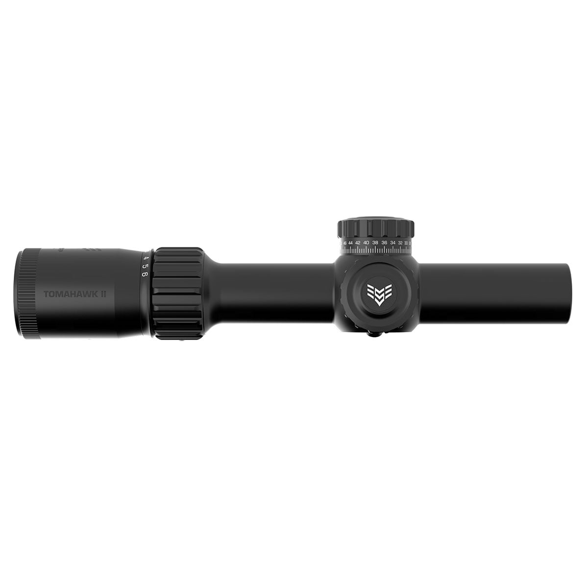 SWAMPFOX OPTICS TOMAHAWK II LPVO 1-6X24MM SFP ILLUMINATED RIFLE SCOPE