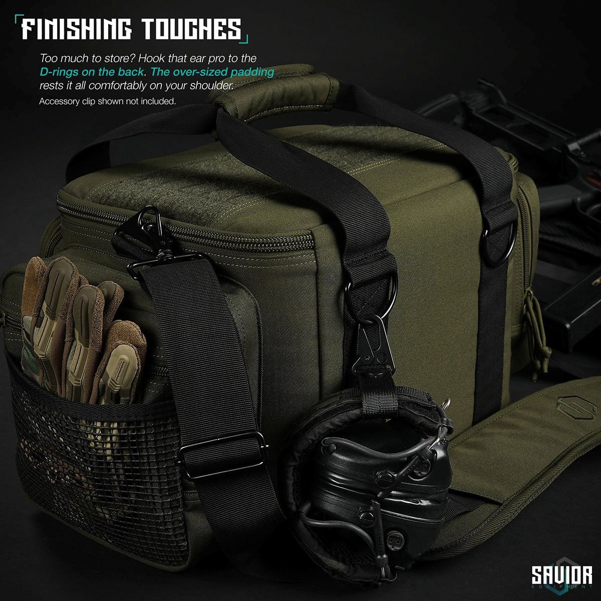 SAVIOR EQUIPMENT SPECIALIST RANGE BAGS FOR HANDGUNS