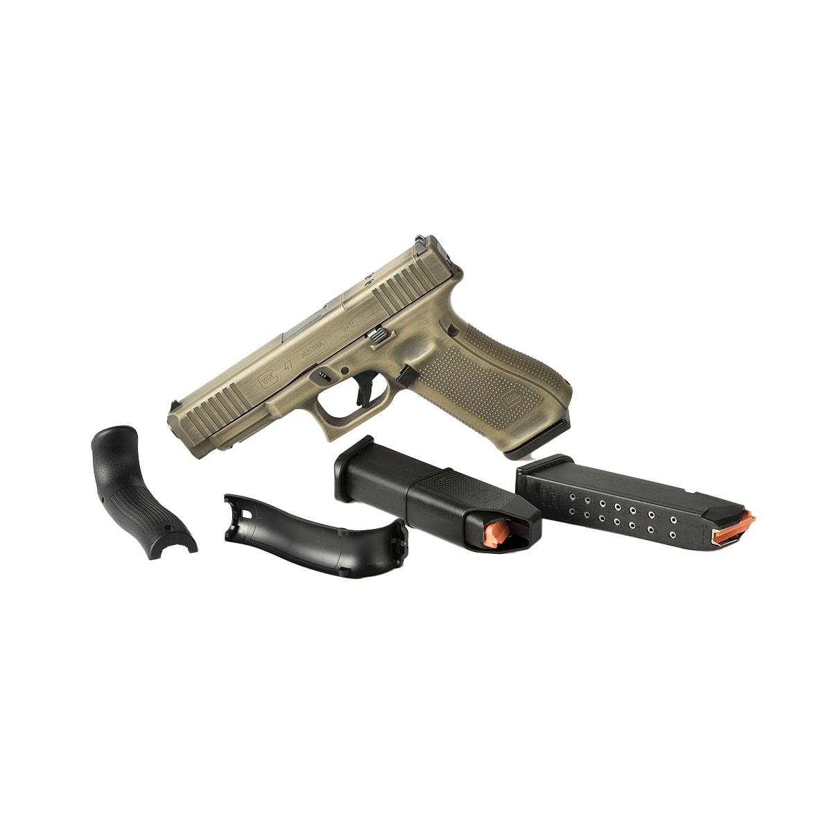 GLOCK Glock 47 MOS 9mm Luger 4.49" BBL (3)10RD Mags Black SKU: 430103426