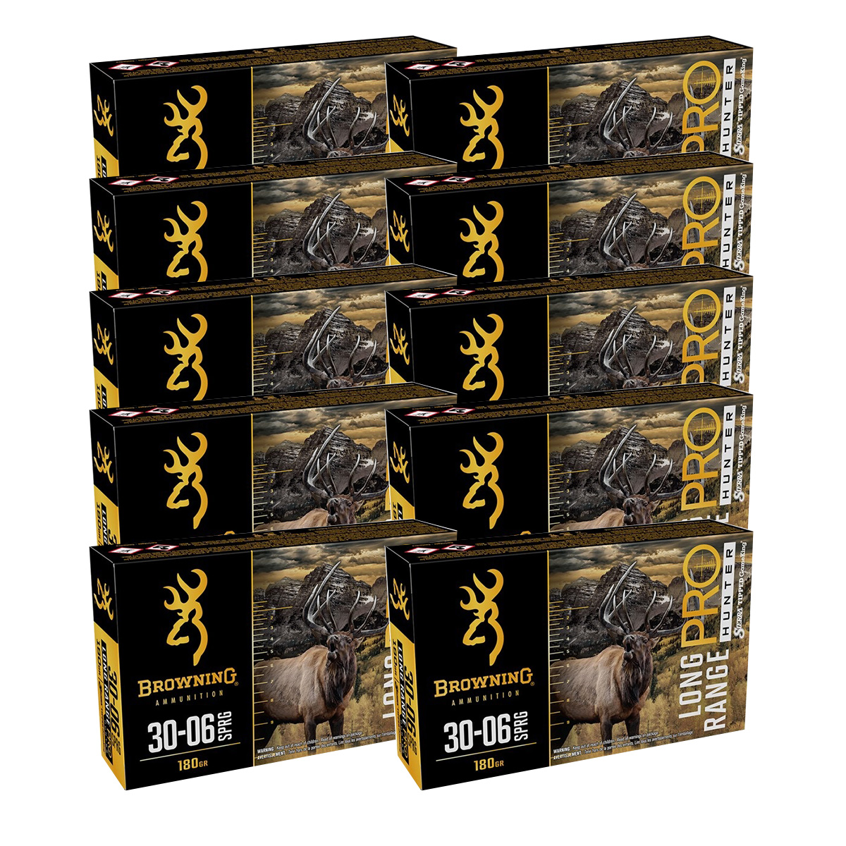 BROWNING AMMUNITION 30-06 Springfield 180gr Sierra Tipped GameKing 200 ...