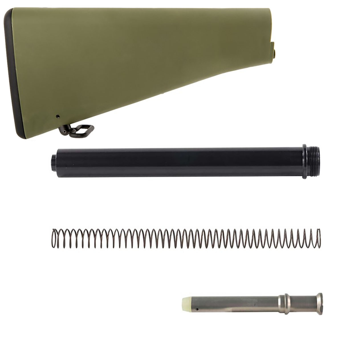 BROWNELLS BUNDLES M16A1 RETRO BUTTSTOCK & BUFFER TUBE ASSEMBLY FOR AR-15