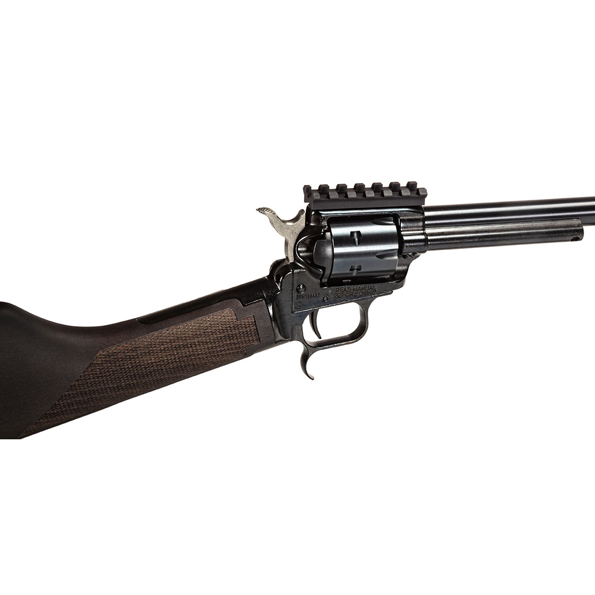 HERITAGE ROUGH RIDER TACTICAL RANCHER 22 LONG RIFLE REVOLVER
