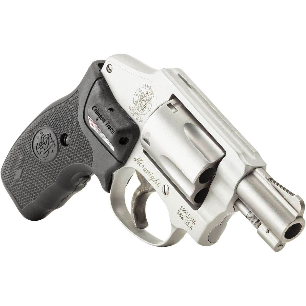 SMITH & WESSON MODEL 642 CT J-FRAME 38 S&W SPECIAL REVOLVER WITH LASERGRIPS