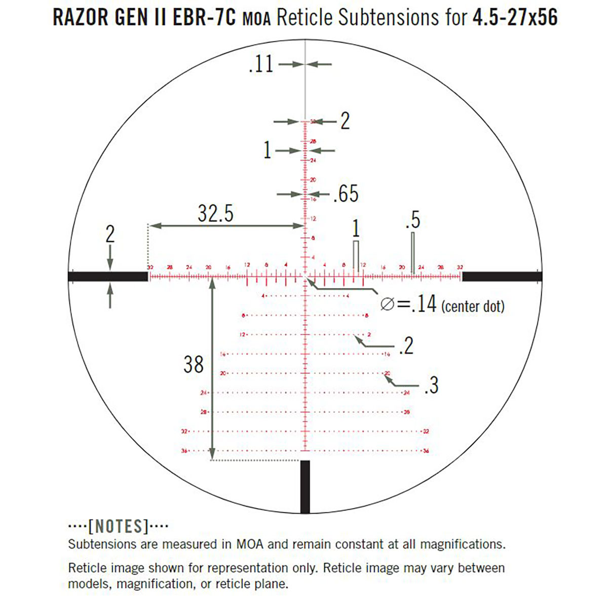 VORTEX OPTICS RAZOR HD GEN II 4.5-27X56 FFP ILUMINATED RIFLE SCOPE