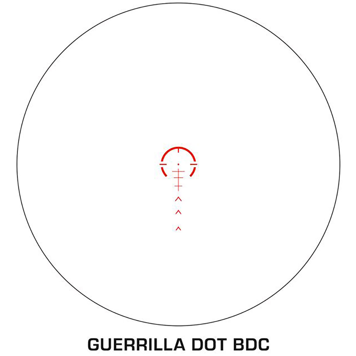 SWAMPFOX OPTICS Arrowhead LPVO 1-6x24mm SFP Ill Guerrilla Dot BDC-Red ...