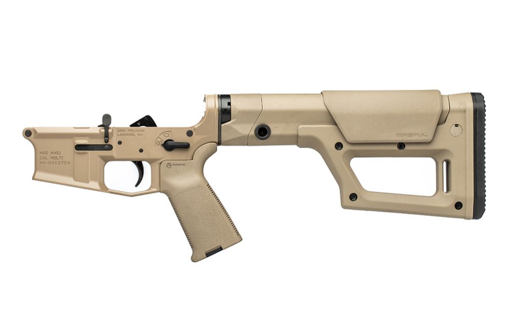 AERO PRECISION M4E1 COMPLETE LOWER W/MAGPUL MOE GRIP & PRS LITE FOR AR-15