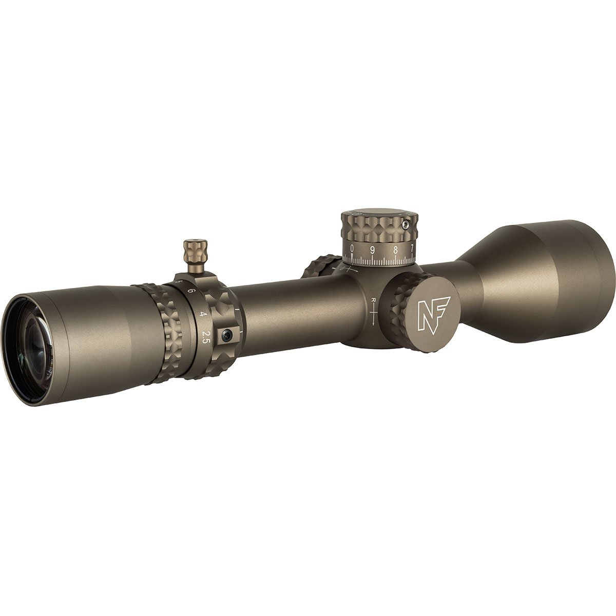 NIGHTFORCE NX8 2.5-20x50mm FFP Illuminated Horus Tremor3 Reticle Black ...