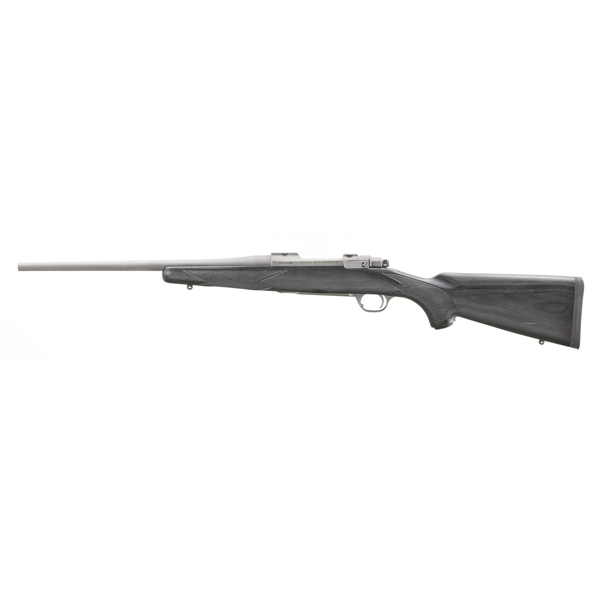 RUGER HAWKEYE LAMINATE COMPACT 243 WINCHESTER BOLT ACTION RIFLE