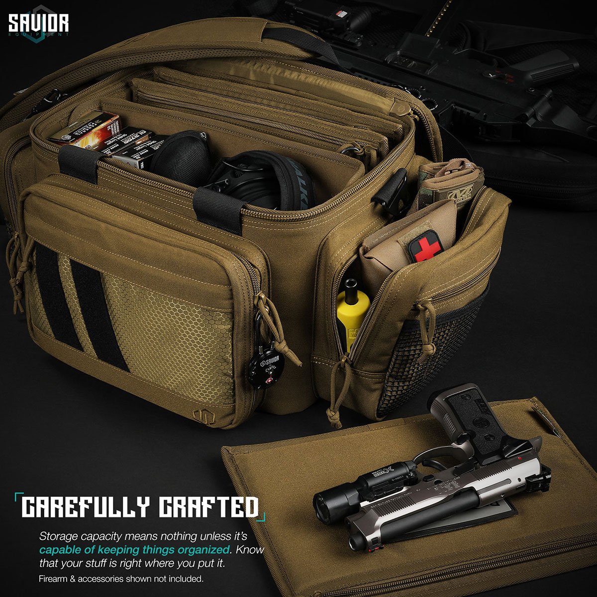 SAVIOR EQUIPMENT SPECIALIST RANGE BAGS FOR HANDGUNS