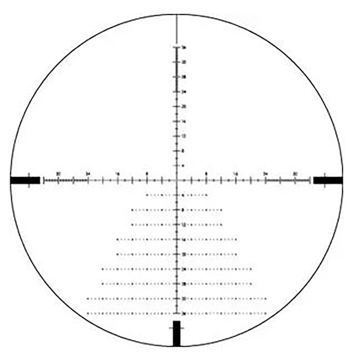 VORTEX OPTICS Diamondback Tactical 4-16x44mm FFP EBR-2C MOA Black SKU ...