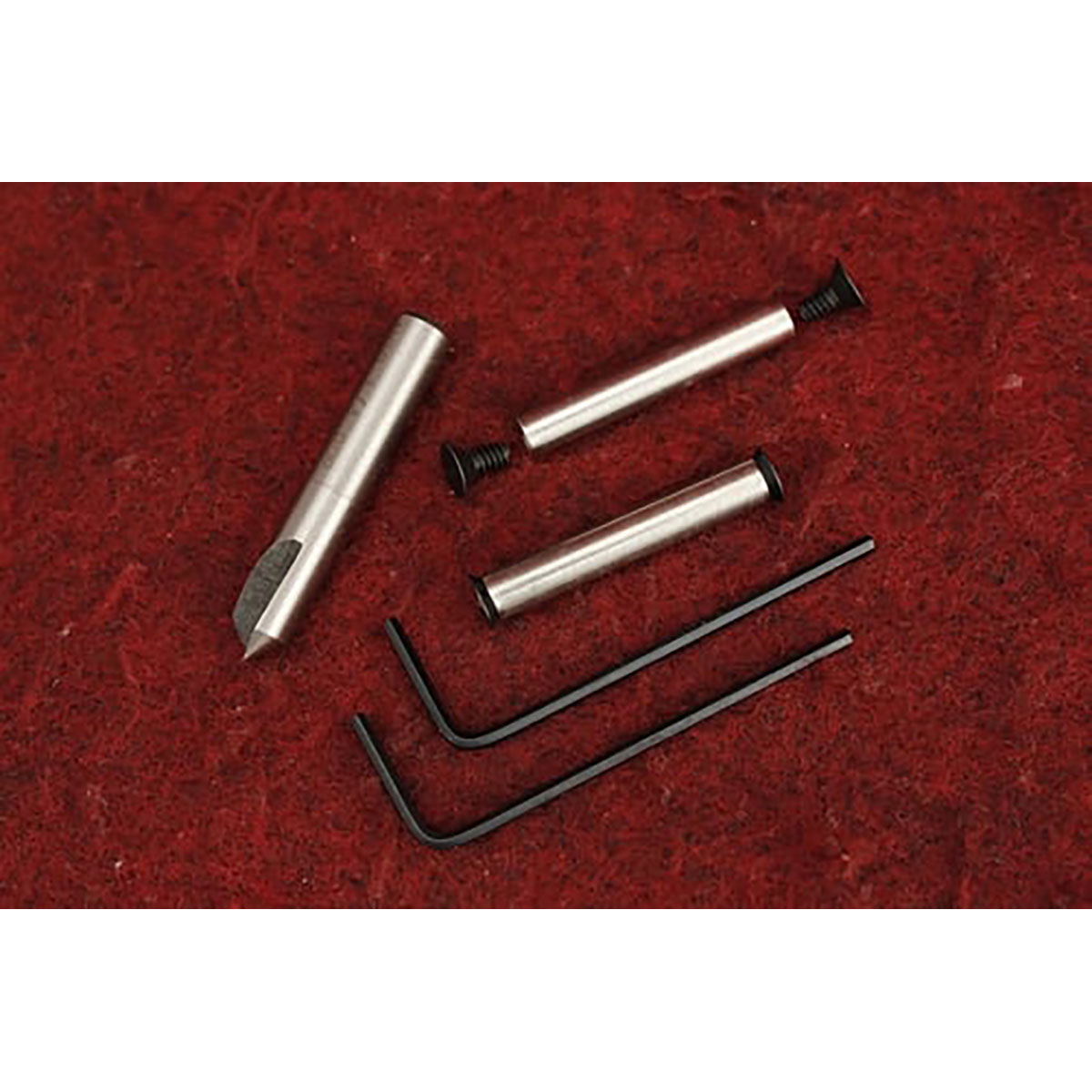 KIDD INNOVATIVE DESIGN THREADED RECEIVER PINS WITH COUNTERSINK TOOL