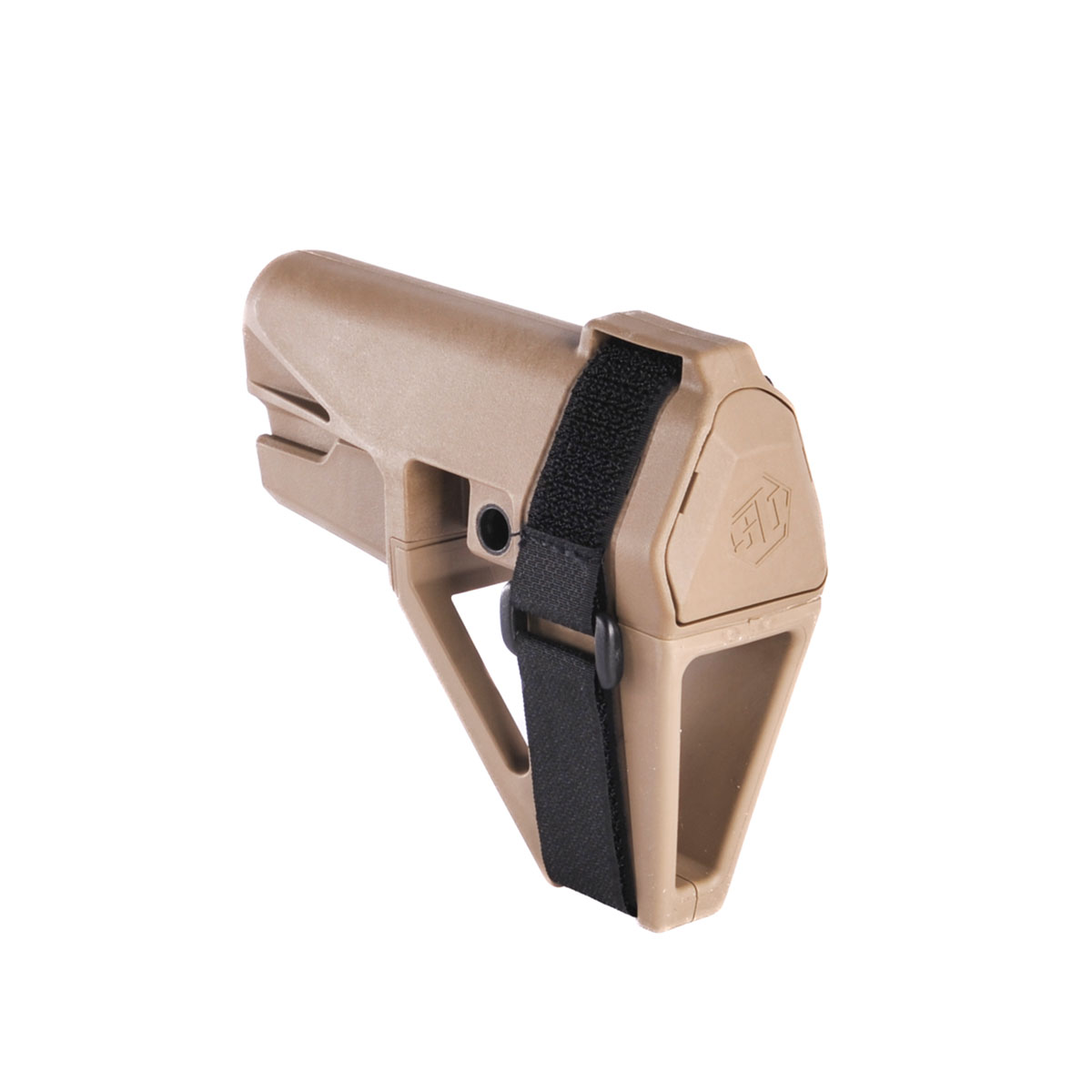 SB TACTICAL SBA5 5 Position Adjustable Pistol Stabilizing Brace FDE SKU: 430111246