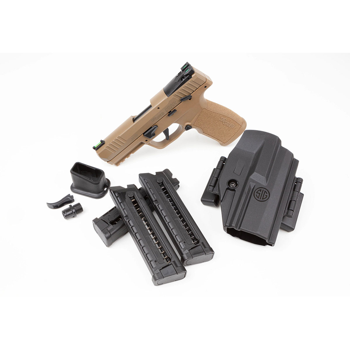 SIG SAUER, INC. P322 Coyote 22 Long Rifle 4" BBL (3)20RD Mags SAO W ...