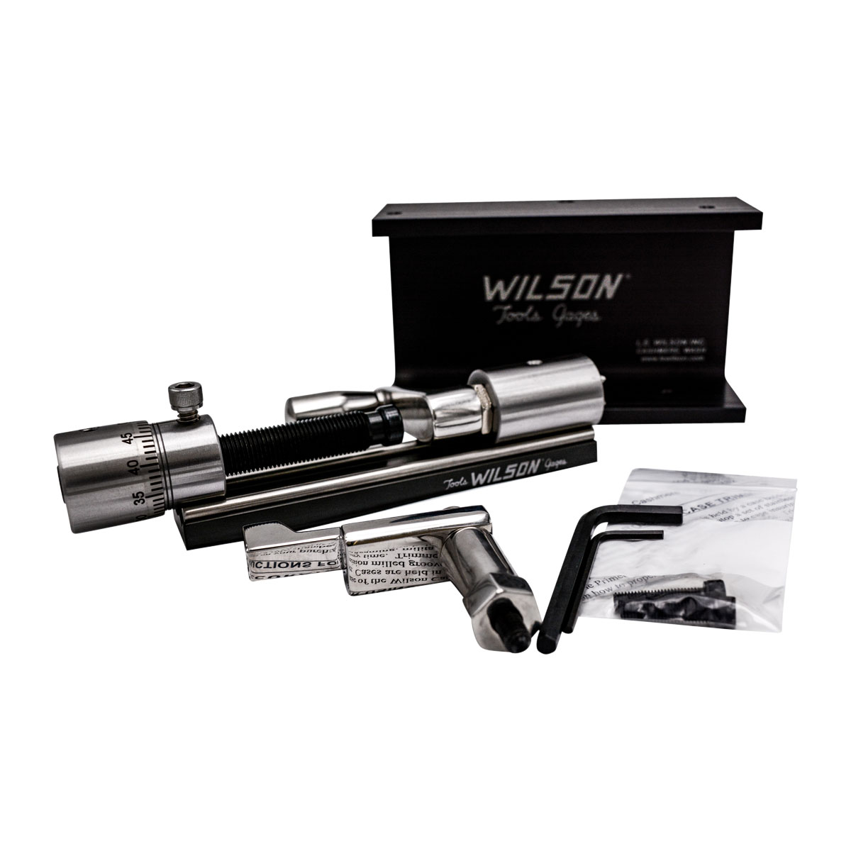 L.E. WILSON, INC. CASE TRIMMER KIT W/MICRO ADJUST KIT