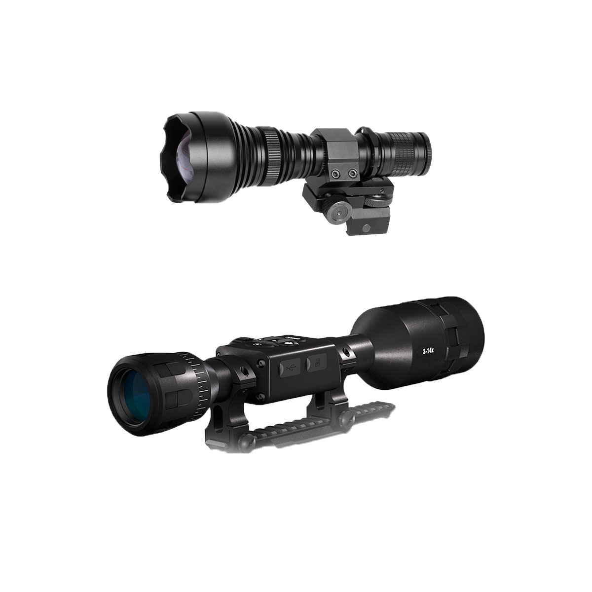 ATN X-SIGHT 4K PRO 3-14X SMART DAY/NIGHT RIFLE SCOPE