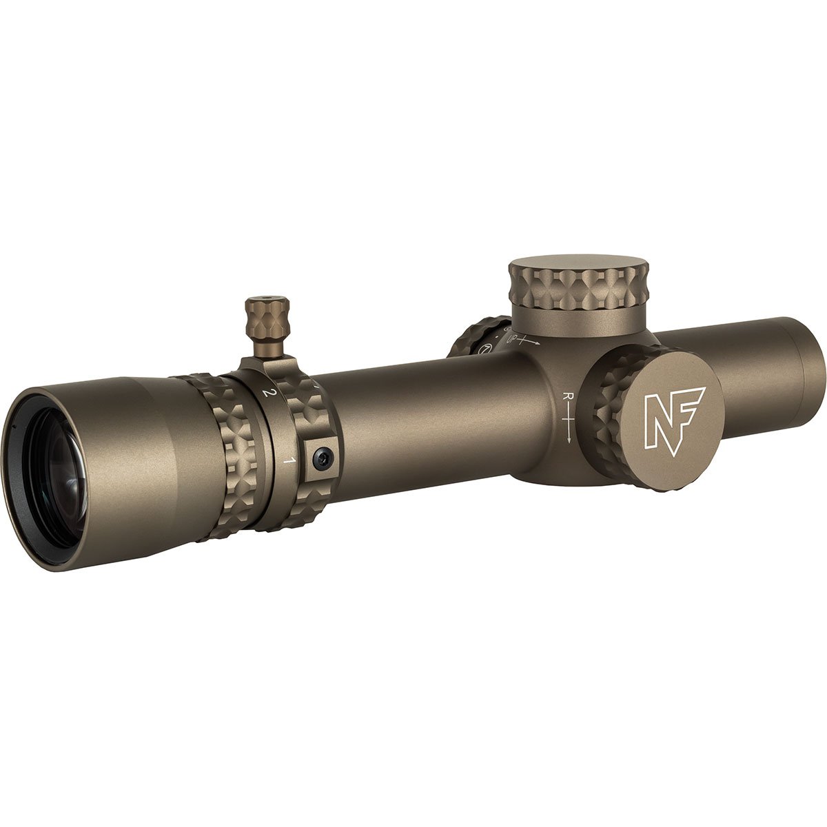 NIGHTFORCE NX8 1-8X24MM F1 FFP ILLUMINATED RIFLE SCOPE