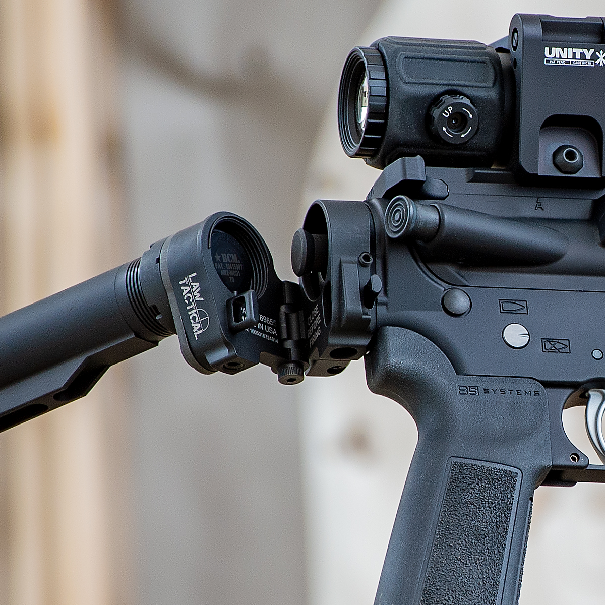 LAW TACTICAL LLC AR-15/M16 GEN3-M FOLDING STOCK ADAPTER