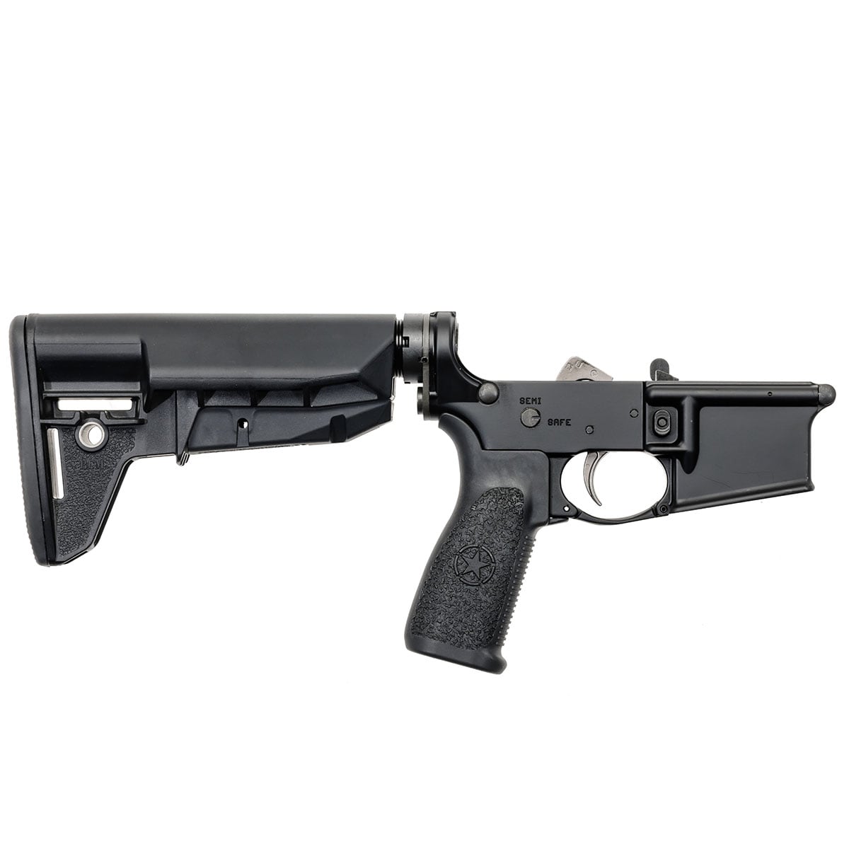 BRAVO COMPANY AR-15 COMPLETE WIDEBODY LOWER RECEIVER WITH MOD-2-SOPMOD ...