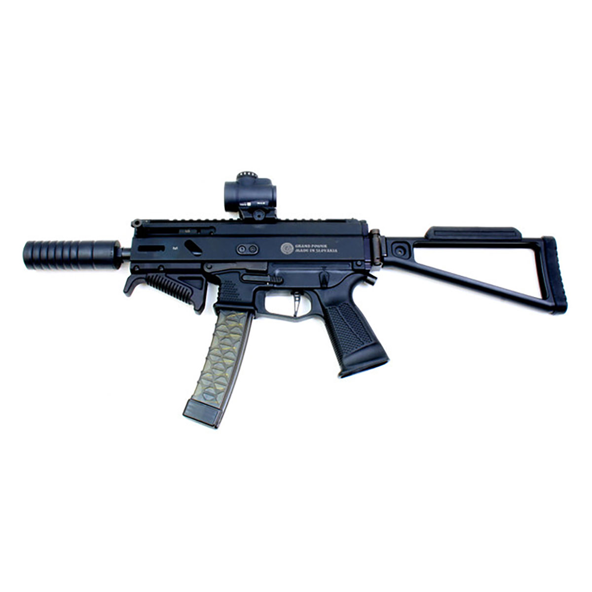 A3 TACTICAL Hinged Fiber Reinforced Polymer Triangle Stock Body 9" SKU ...