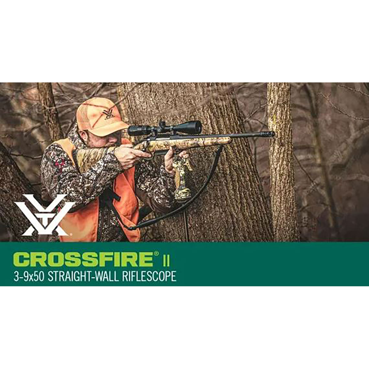 VORTEX OPTICS CROSSFIRE II 3-9X50MM SFP RIFLE SCOPE