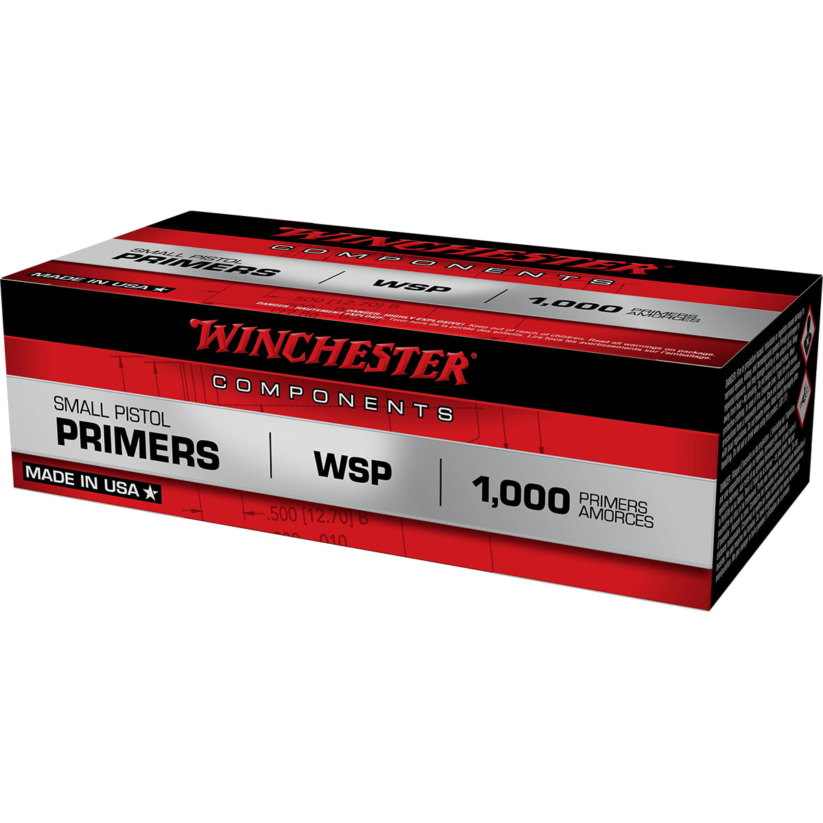 WINCHESTER SMALL PISTOL PRIMERS