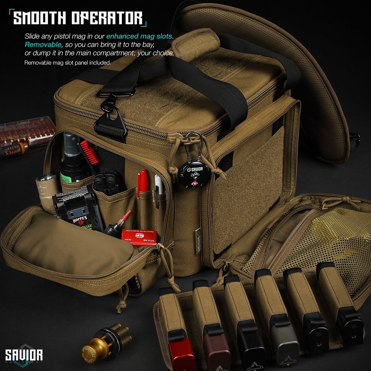 SAVIOR EQUIPMENT SPECIALIST RANGE BAGS FOR HANDGUNS