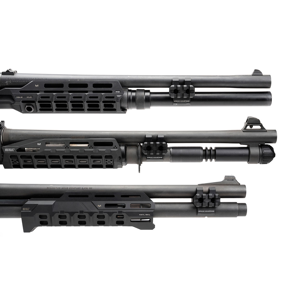 STRIKE INDUSTRIES SHOTGUN BARREL CLAMP 12-GAUGE BLACK