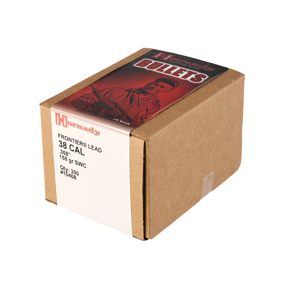 HORNADY LEAD .38 CALIBER (.358") SEMI-WADCUTTER HANDGUN BULLETS
