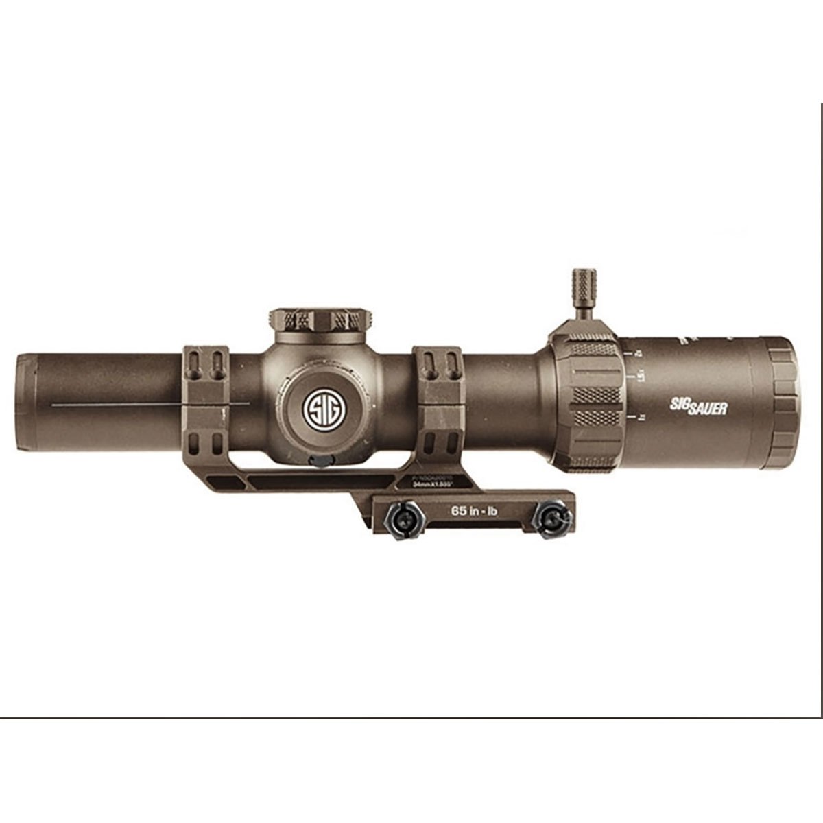 SIG SAUER, INC. TANGO-MSR LPVO 1-10X26MM FFP ILLUMINATED RIFLE SCOPE ...