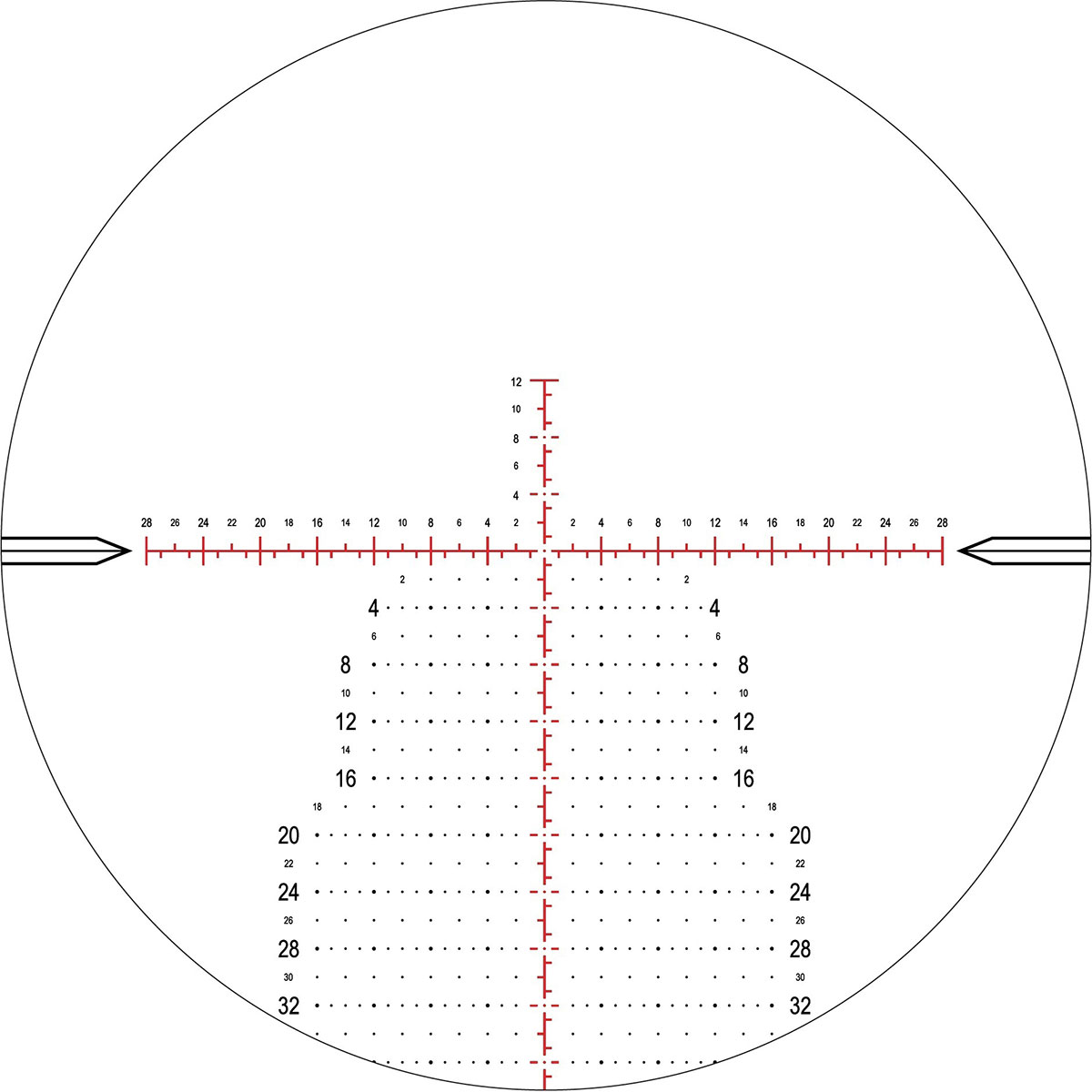 NIGHTFORCE NX8 2.5-20X50MM F1 FFP ILLUMINATED RIFLE SCOPE