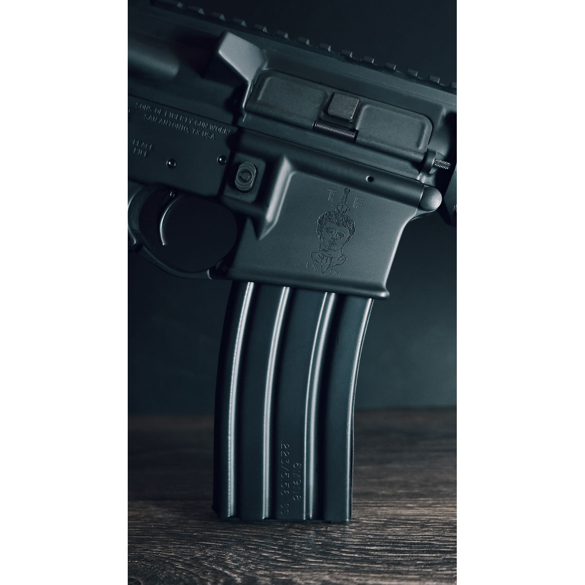 Garand Thumb Task Force 69 Rifle in 5.56