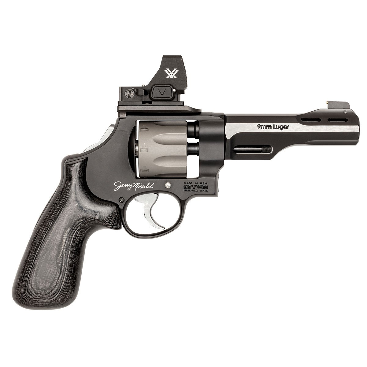 SMITH & WESSON PERFORMANCE CENTER MODEL 327 JERRY MICULEK 9MM LUGER ...
